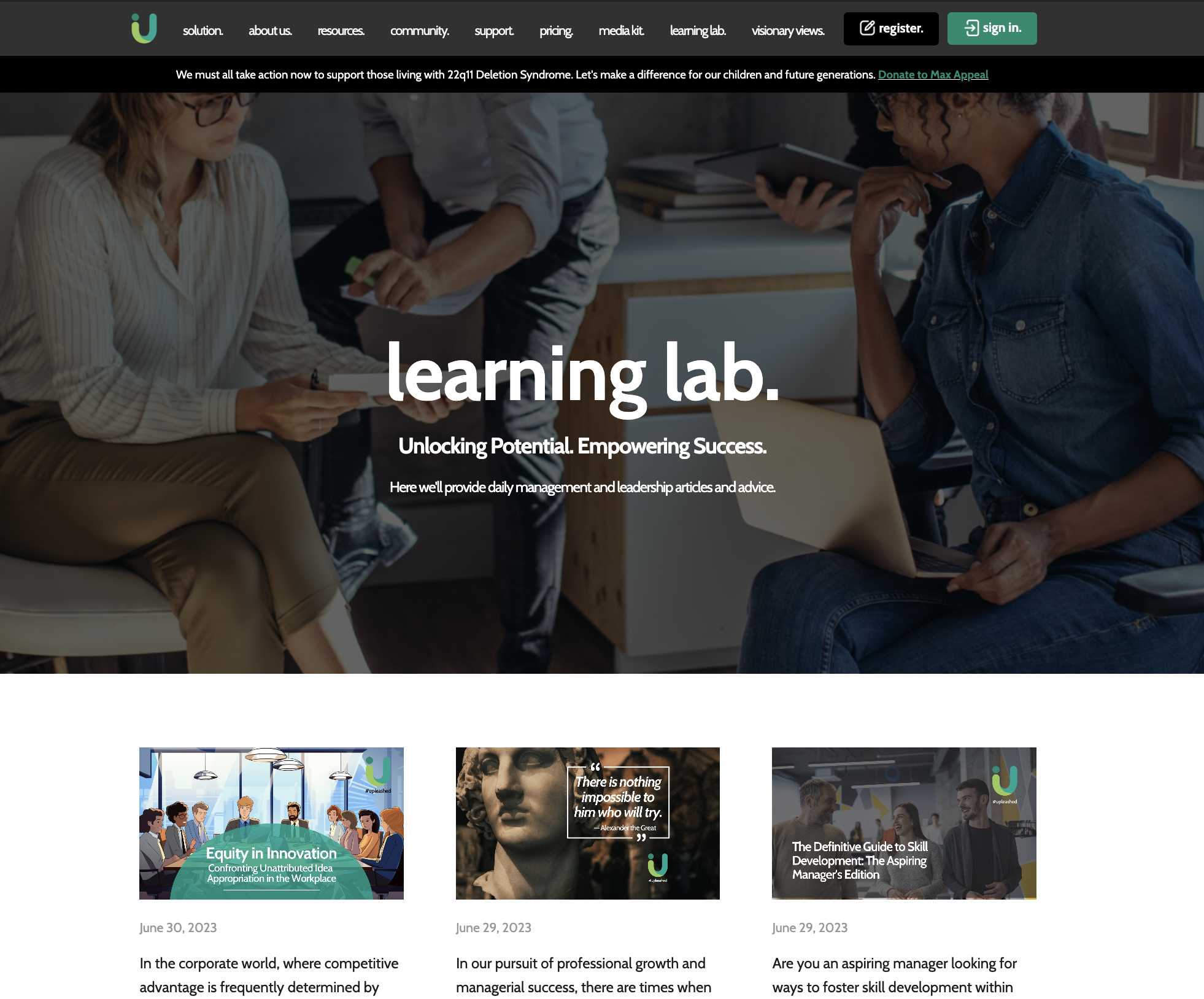 Upleashed™ Learning Lab | Empowering Success through Innovation and ...