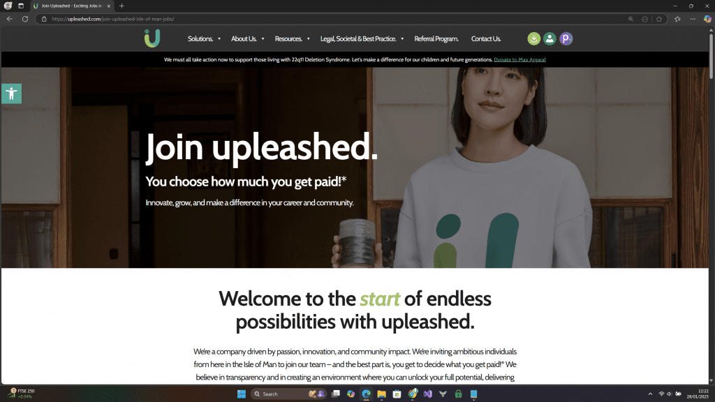Join Upleashed - Exciting Jobs in the Isle of Man